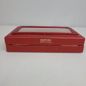 Vintage | Storage & Organization | Vintage Buxton Red Travel Jewelry ...